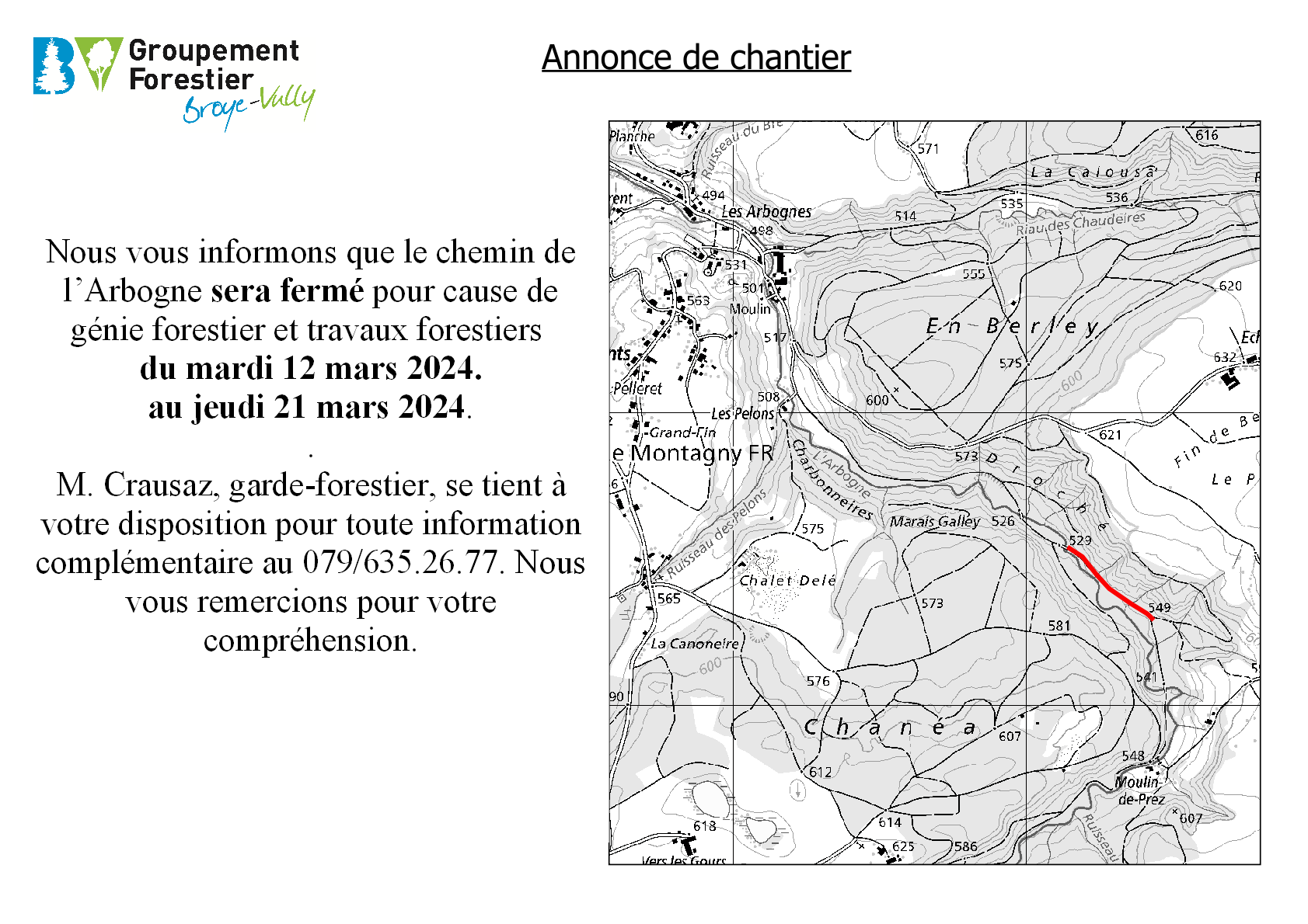 Accueil - Groupement forestier Broye-Vully – Groupement forestier Broye ...